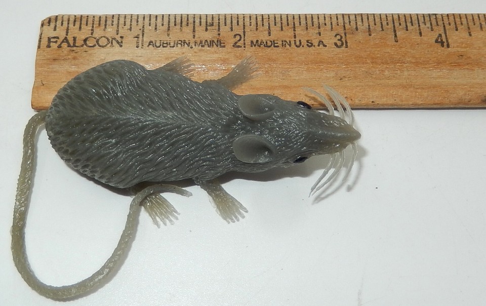 10 Realistic Rubber Mouse, Mice Great for Halloween NOS | eBay