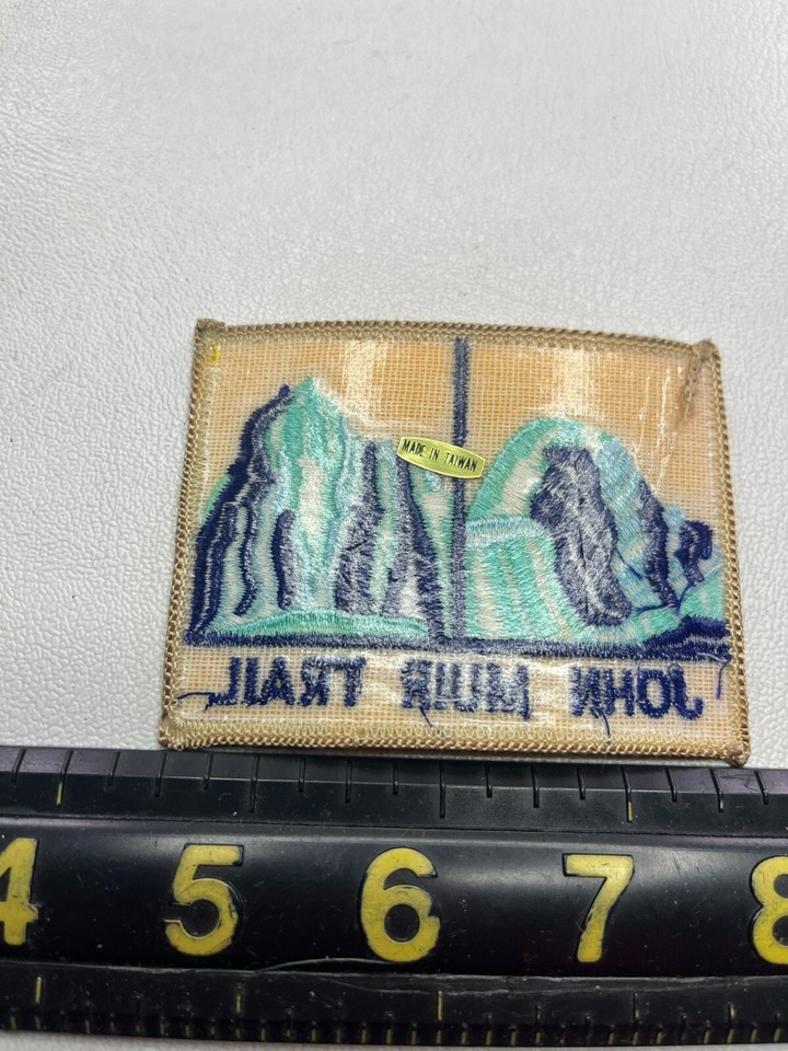 NOS c 1990s JOHN MUIR TRAIL Patch (Pacific Crest Trail, Mount Whitney ...
