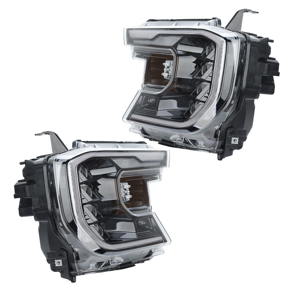 For 2023 2024 25 Ford Ranger T9 LED DRL Headlight Projector Headlamps ...