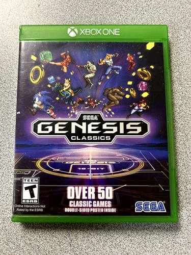 SEGA GENESIS CLASSICS for Xbox One- 50+ titles w/poster - Sonic ...