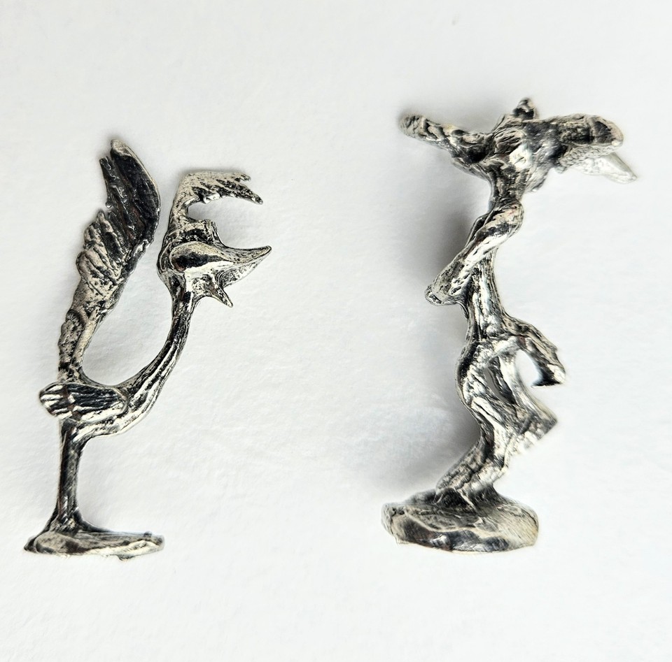 Lot of 7 Tiny Miniature Pewter Figurines Cartoon Characters + Disney ...