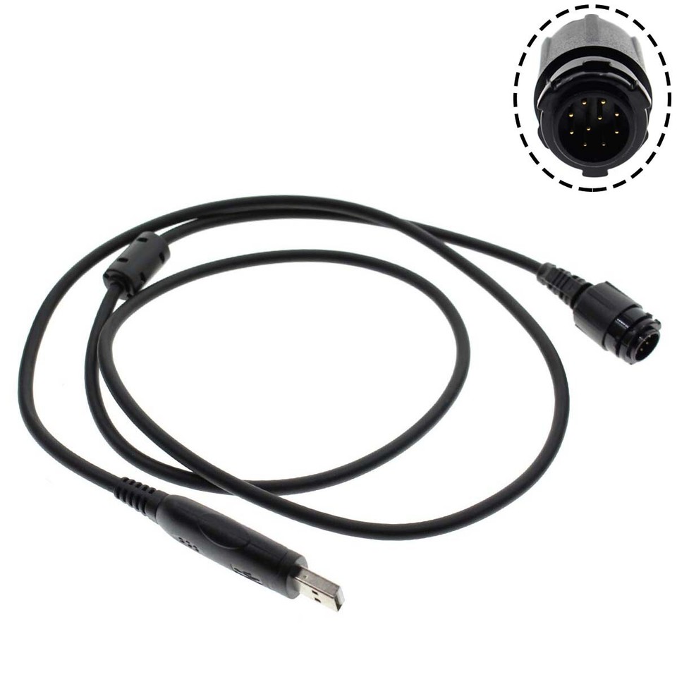 For Motorola HKN6184C XTL 5000 2500 1500 PM1500 Programming Cable USB ...