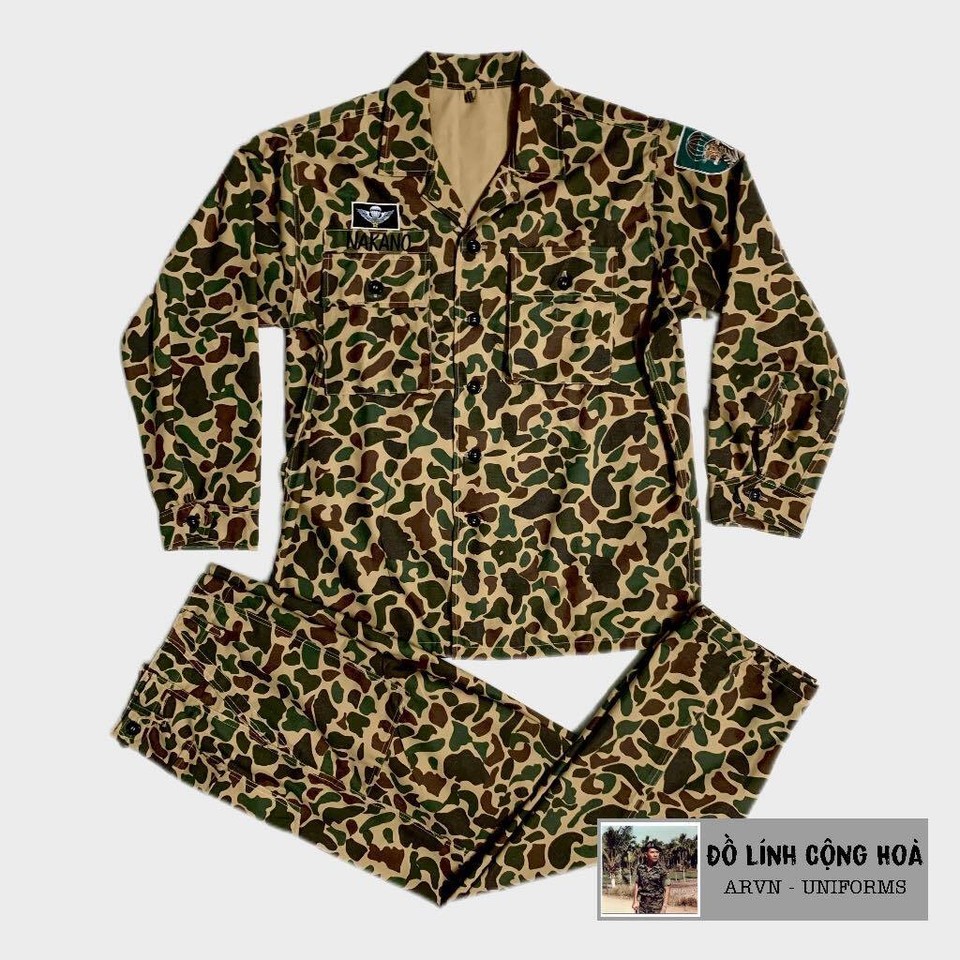 SPECIAL FORCES UNIFORM BEO GAM PATTERN ARVN MIKE FORCES CAMO UNIFORM | eBay