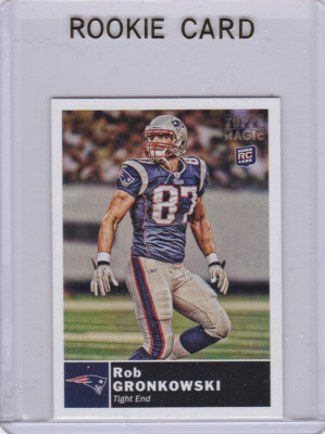 Rob Gronkowski 2010 Topps Magic Mini RC New England Patriots GRONK ...