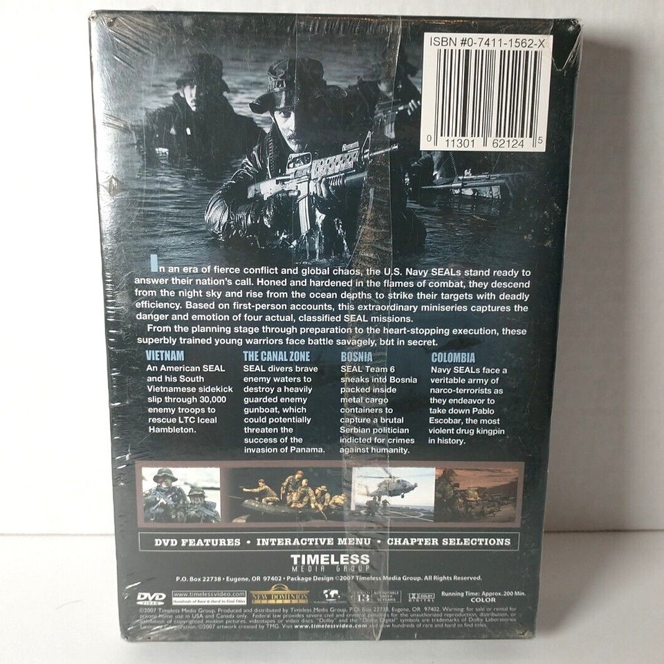 Navy Seals The Untold Stories Covert Operations 2-DVDs Set 2007 NEW ...
