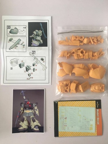 1/144 PROTOTYPE DOM Resin Dress up Conversion Kit for HG UC MS-09R Rick ...