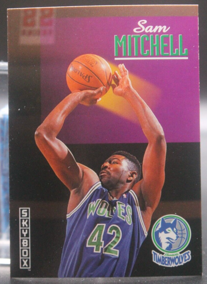 Sam Mitchell (Timberwolves/Mercer) 1992-1993 Skybox #146 | eBay