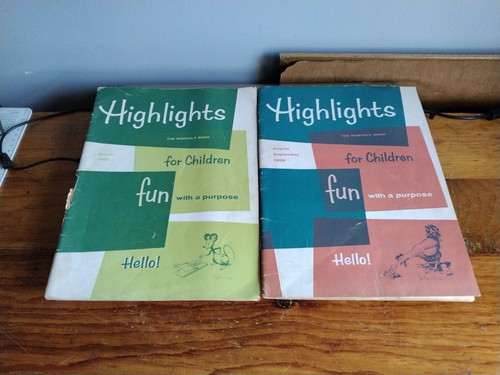 Vintage Highlights Magazine December 1959 & 1972 Christmas Retro ...