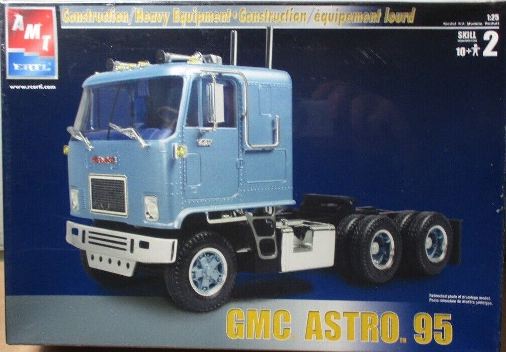 1:25 AMT GMC Astro 95 Big Rig MODEL KIT SEALED | eBay