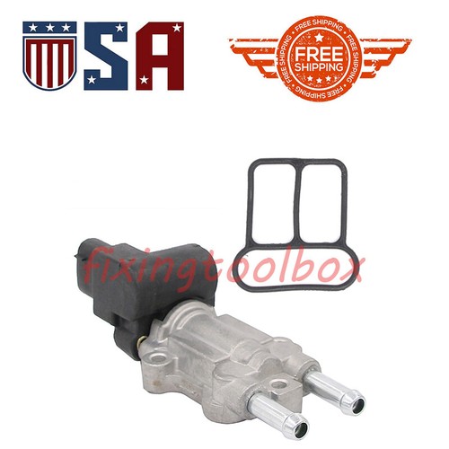 22270-0D040 Idle Air Control Valve W/Gasket AC477 For Toyota Corolla ...