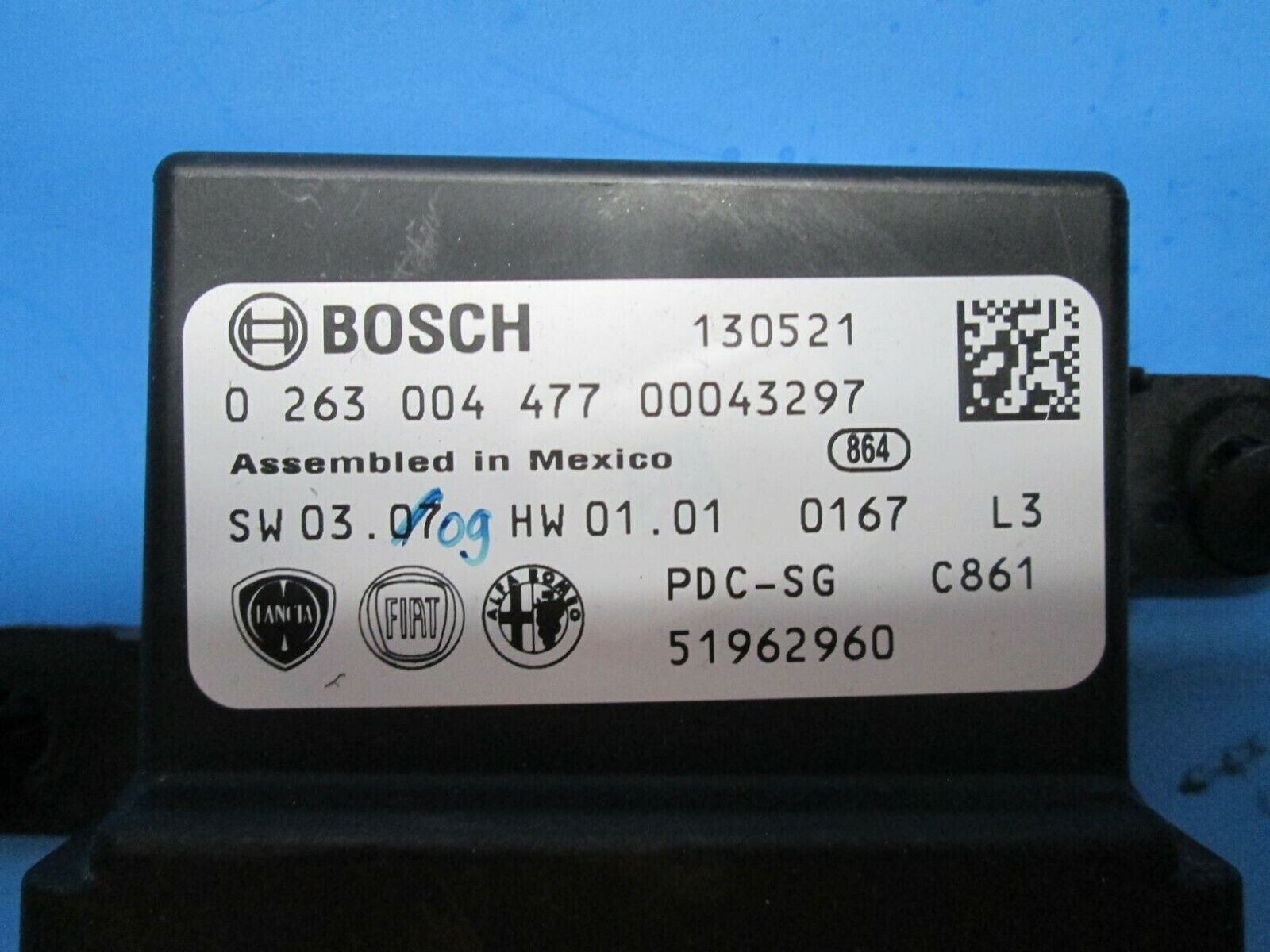 2014-2018 Fiat 500L PDC assist parking distance CONTROL MODULE ...