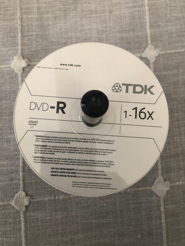 TDK DVD+R Discs 4.7 GB 16x Spindle Pack of 60 New DVD's | eBay