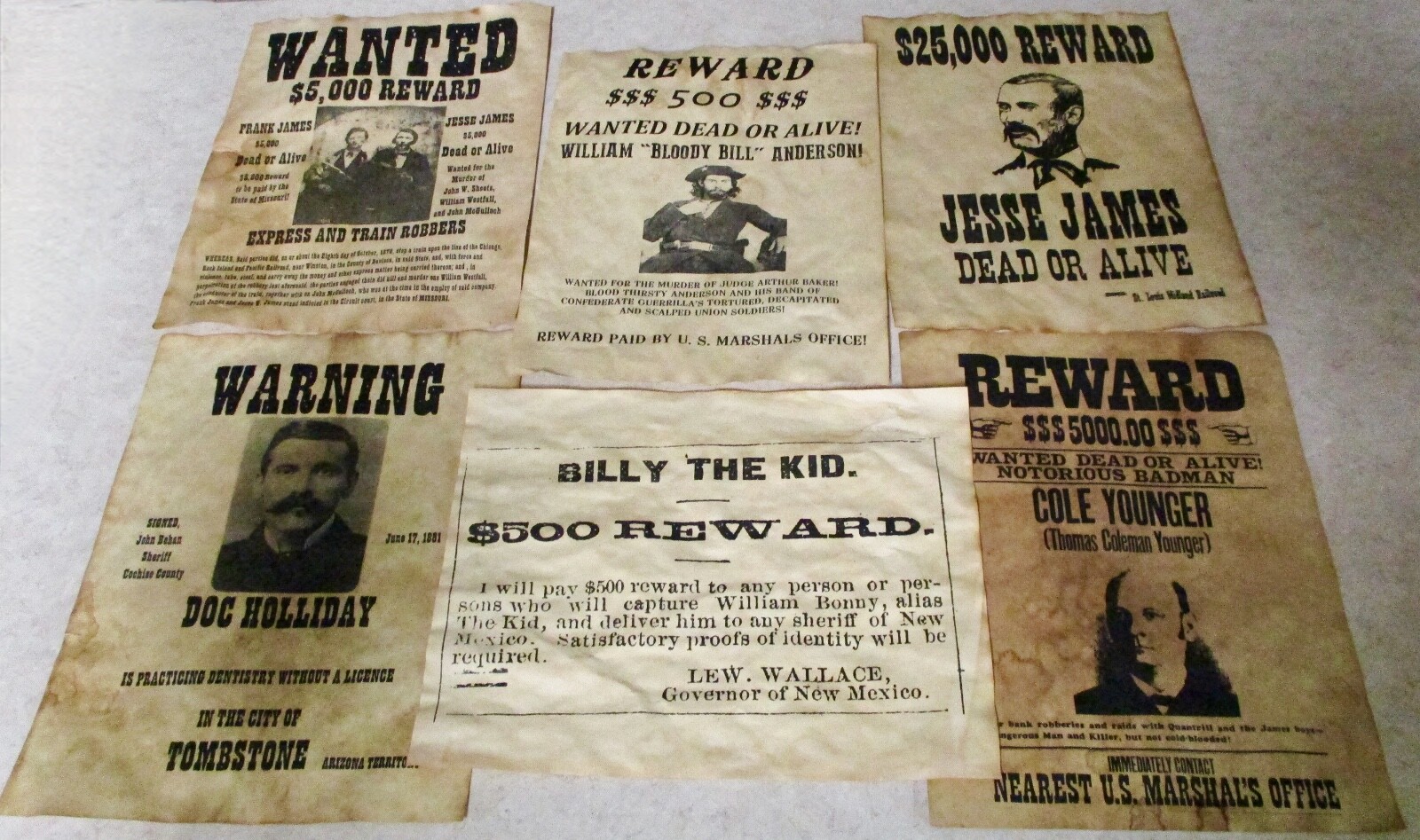 Johnny Ringo Wanted Poster