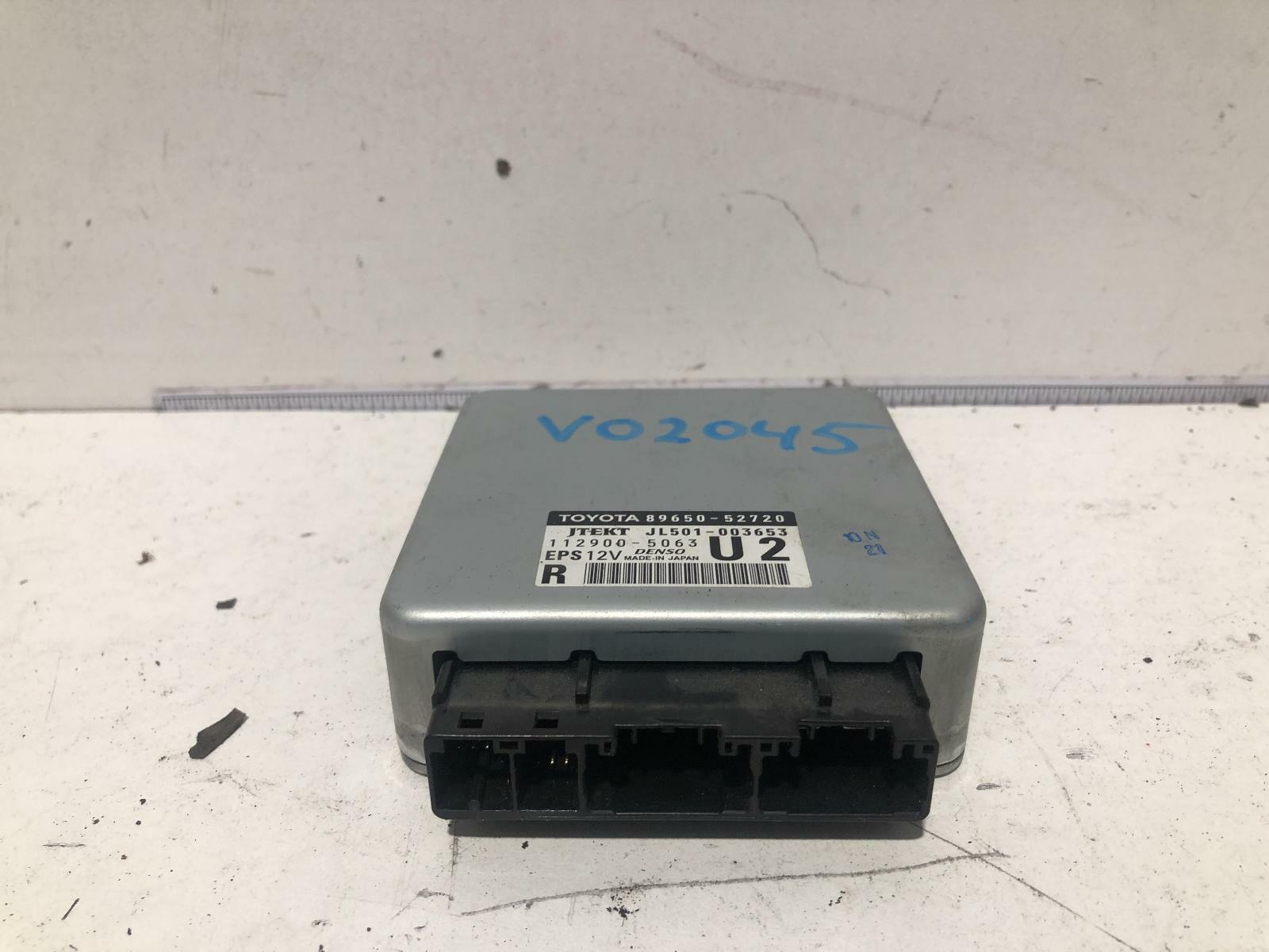 Toyota YARIS ECU Steering ECU NCP130 1.3 2NZ 08/11-12/19 P/N 89650 ...