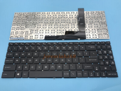 NEW For MSI GF66 MS-1582 GF76 GL76 GL66 MS-17L1 MS-17H3 US Keyboard ...