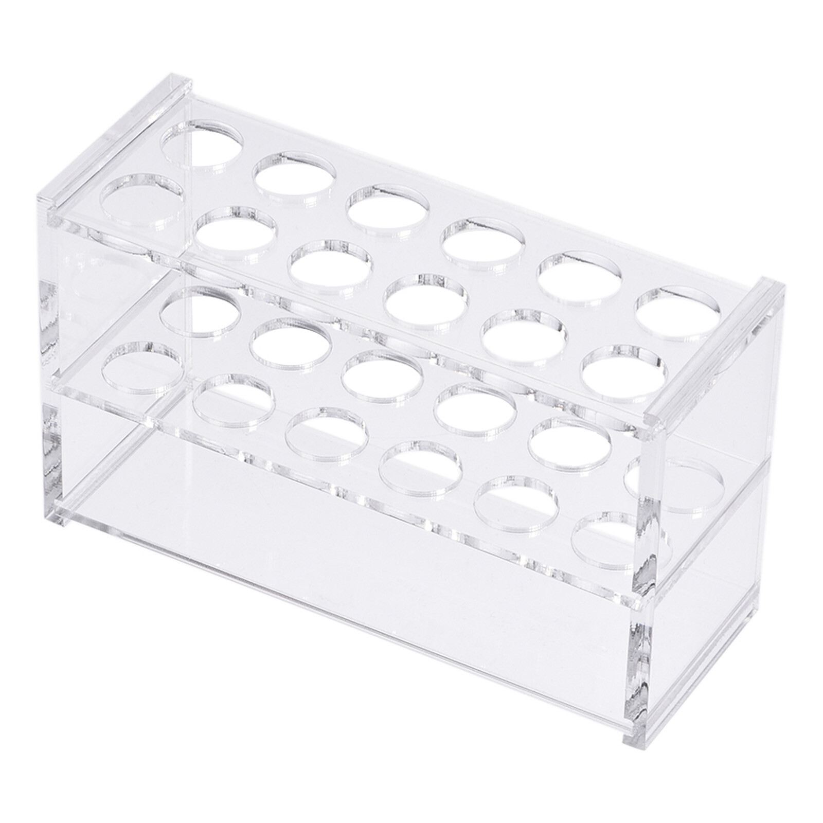 Tube Rack Acrylic Test Tube Rack Holder for 10ml 25ml 50ml 100ml Lab ...