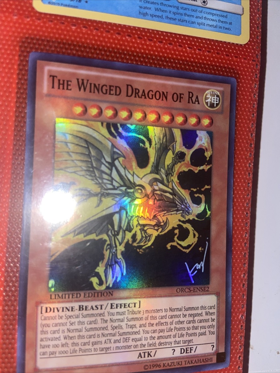 The Winged Dragon Of Ra Effect The Winged Dragon Of Ra Orica Golden