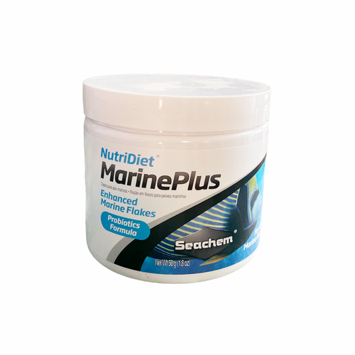(2) - Seachem Fish Food Flakes NutriDiet Marine Plus Probiotic ...