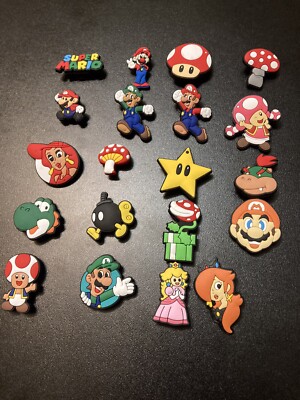 Super Mario Bros Croc Charms | eBay