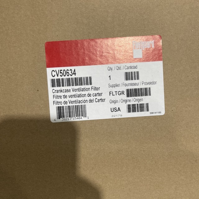 Genuine Fleetguard CV50634 Crankcase Ventilation Filter 4312013 for ...