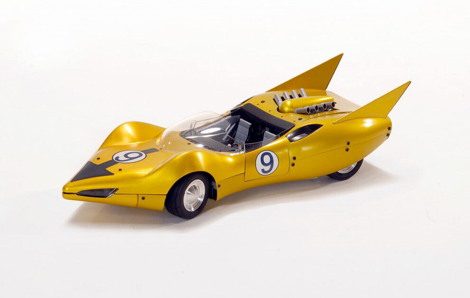 Speed Racer Mach Go Go Go SHOOTING STAR Aluminum Body Limited 1/18 ...