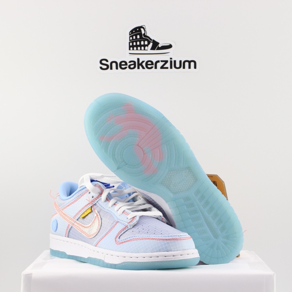Nike Dunk Low x Union LA Passport Pack Argon DJ9649-400 Men's Size 4 ...