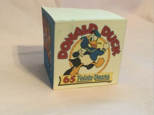 Donald Duck Sticky Notes Celebrating 65 Feisty Years | eBay