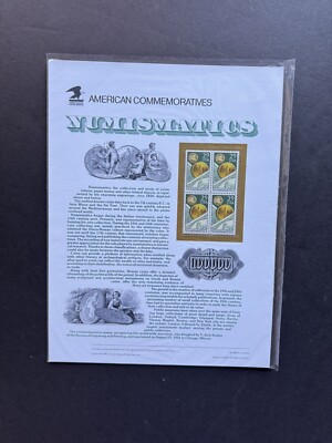 US 1991 Commemorative Panel (369) Numismatics#2558 MNH +Coin Collecting ...