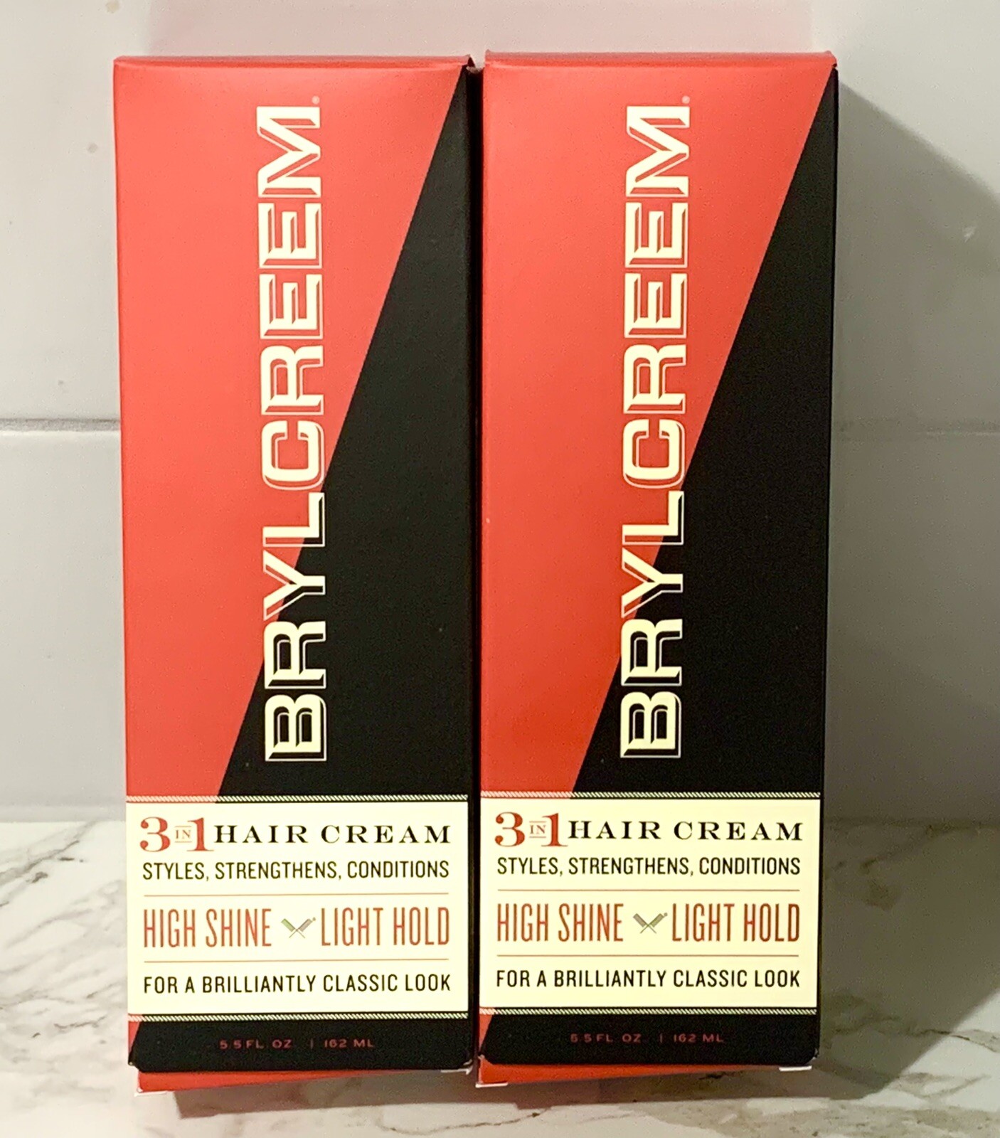2X Brylcreem 3 in 1 Hair Cream ~ high shine, light hold, 5.5 oz Bryl Cream | eBay