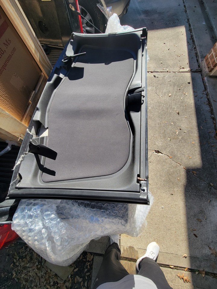 2005-2013 Chevrolet Corvette C6 Hardtop Roof Top Panel Black OEM 9380-S ...