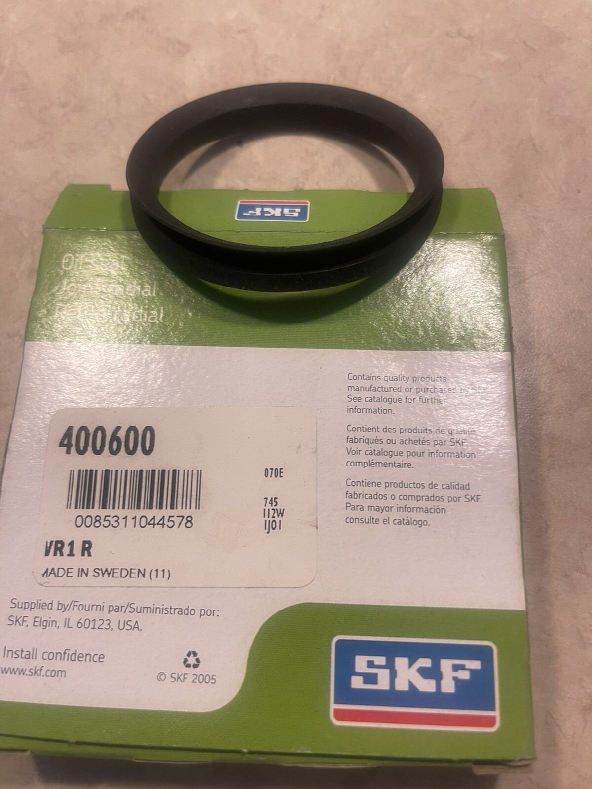 SKF 400600 FORSHEDA V-60 V-ring Transmission Seal for sale online | eBay
