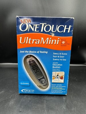 OneTouch Ultra Mini Blood Glucose Monitoring System. New Sealed Package ...