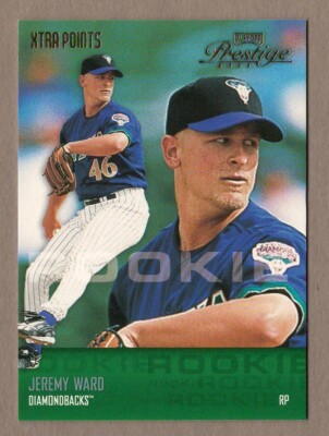 JEREMY WARD 2003 Playoff Prestige XTRA POINTS GREEN Parallel Card ROO ...