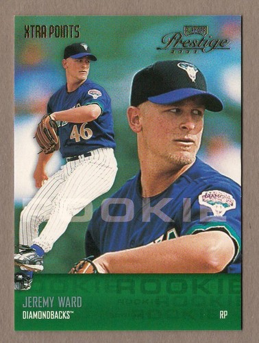 JEREMY WARD 2003 Playoff Prestige XTRA POINTS GREEN Parallel Card ROO ...