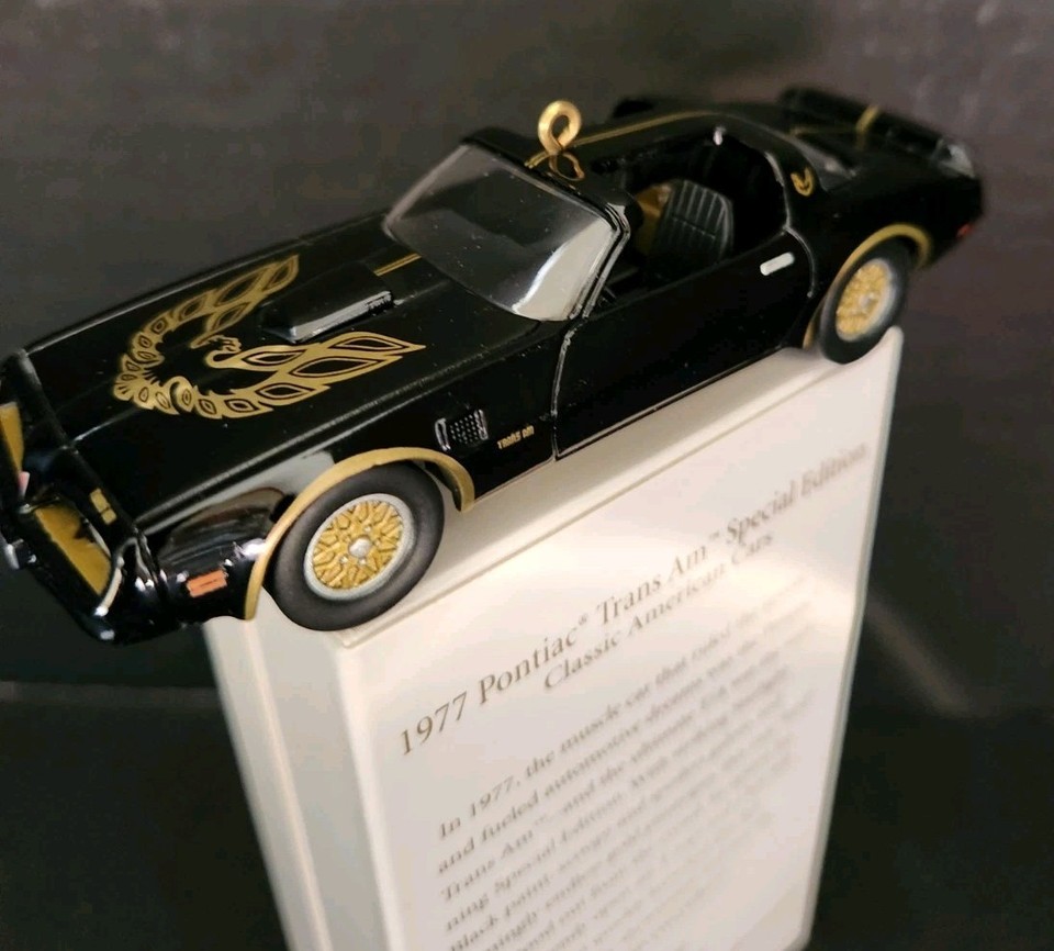 Hallmark 1977 Pontiac Trans Am Special Edition Classic American Cars ...