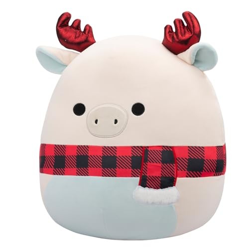 Original 16-Inch Matthew White Moose with Scarf - Official Jazwares ...