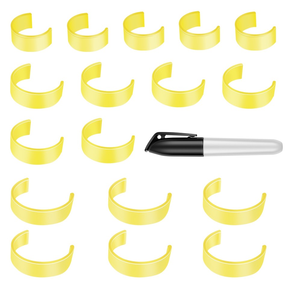 Medicine Bottle Label Clips Help Marking Pill Bottle Mark Clips for ...