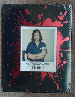 GG Allin - My Prison Walls -Punk Rock Book Rare Ltd. Ed (1868/2500 New ...
