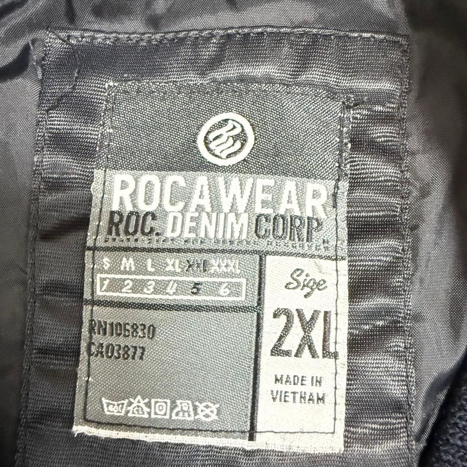 2XL Size Stadium Jacket Rocawear Embroidered Logo B-Boy Yuldavus Jean ...