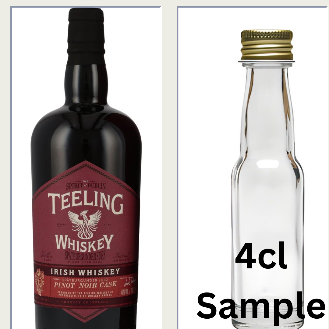 WHISKY SAMPLE – TEELING SPÄTBURGUNDER SUEZ PINOT NOIR CASK- 4CL | eBay.de