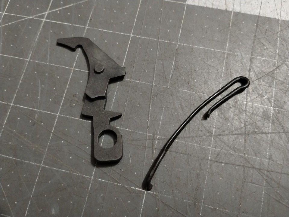 Early Pre WW2 US Rifle M1 Garand, Gas Trap? Safty & Spring Springfield ...