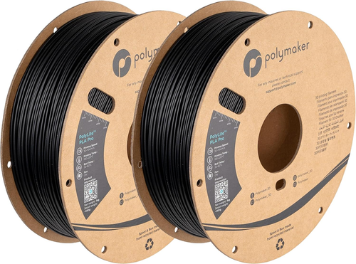 Polymaker PLA PRO Filament 1.75Mm Black Bundle 2X1Kg, Powerful PLA ...