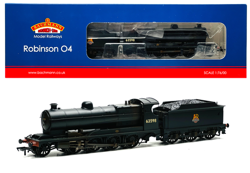 BACHMANN 00 GAUGE - 31-004 - ROBINSON O4 63598 BR BLACK EARLY EMBLEM ...