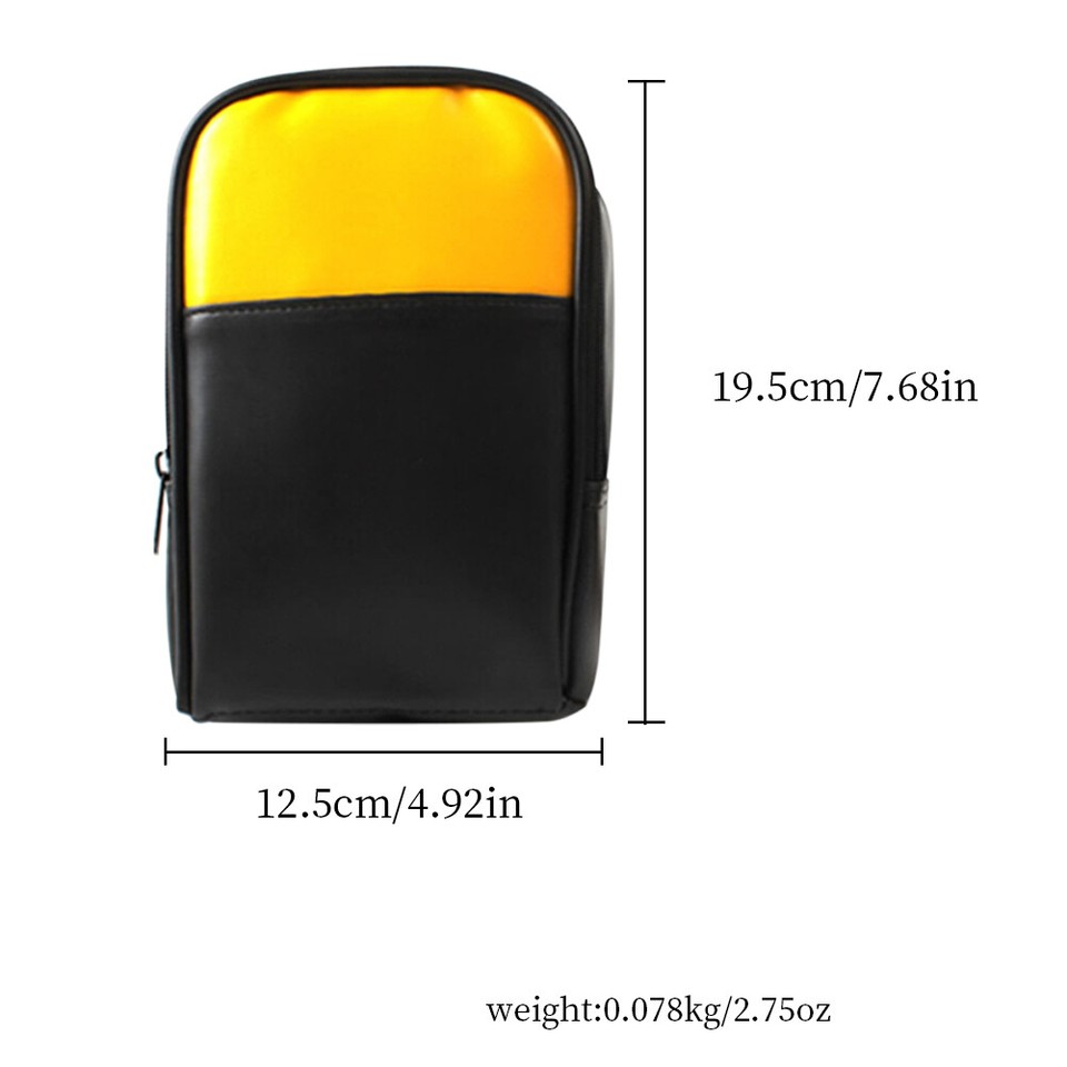 US 1 Pack Soft Carrying Case Electricians For Fluke Multimeter Storage ...
