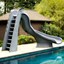 S.R. Smith Turbo Twister Swimming Pool Slide for In-Ground Swimming ...