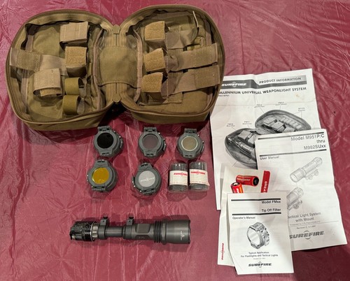 SureFire M962 KIT01 Millennium Universal Tactical Weaponlight System ...