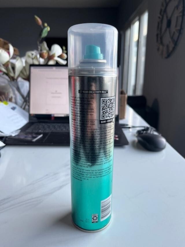 TIGI Bed Head Hard Head Extreme hold Hairspray 11.7oz Long Lasting Hold ...