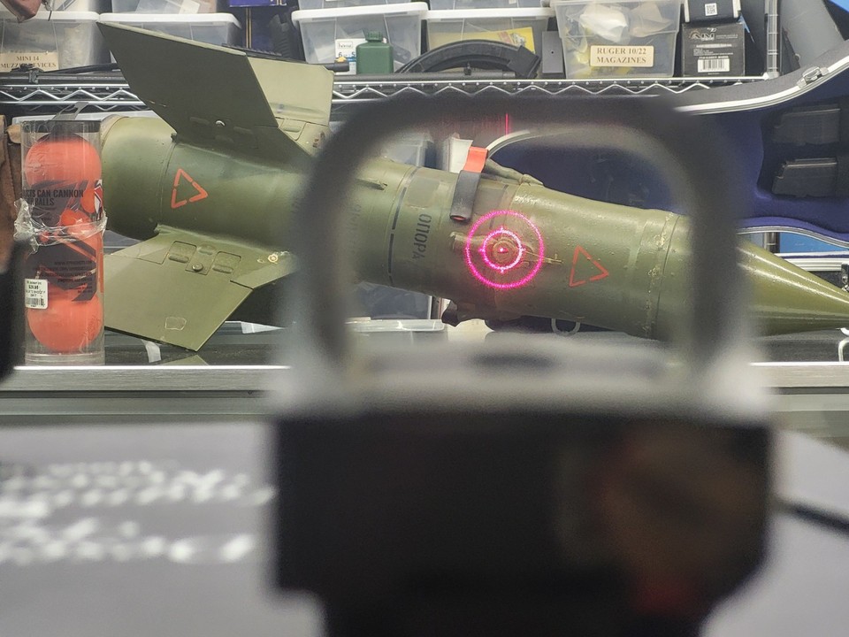 3D Reticle for Bushnell (Eotech) Holosight Model 400 1st gen L80/65/1 ...