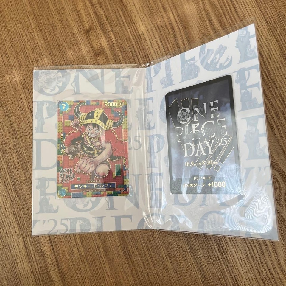 ONE PIECE DAY’25 Limited Elbaph Premium Card Promo Luffy BANDAI ...