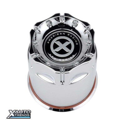 American Racing ATX Wheel Center Cap Chrome Plastic ATX Logo 1327000011 ...